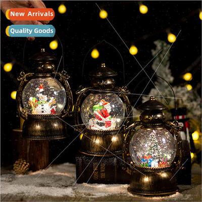 Christmas decorations LED light-emting Christmas crystal bal