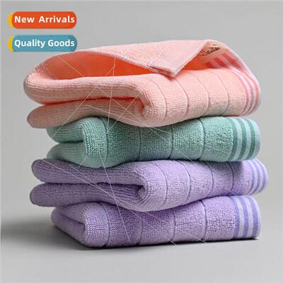 New plain cotton towel simple gift welfare towel soft absorb
