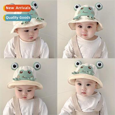 Baby fisherman hat sub spring autumn thin baby outing male f