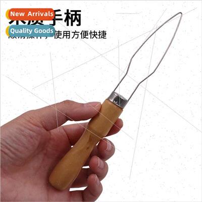 Handmade button threader tape flipper button tape out diy to