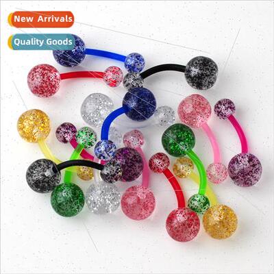 UV acrylic belly button ring body piercing jewelry Europe be