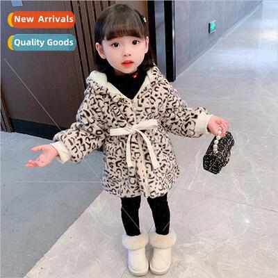 Girls wool lamb coat Yanqi baby girl one year old baby cloth