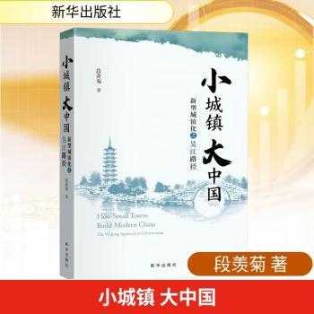 正版 小城镇 大中国:新型城镇化之吴江路径:the Wujiang approach to urbanization 段羡菊著 新华出版社有限责任公司