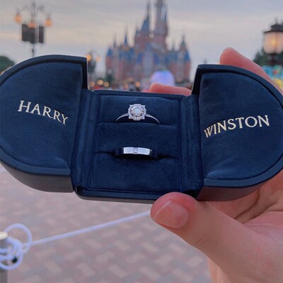 HW彷真婚戒男女结婚假钻