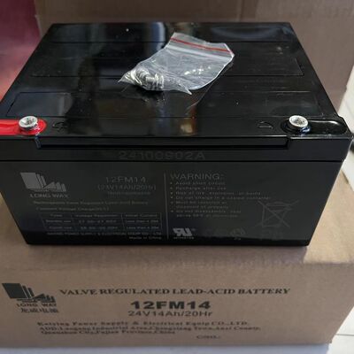 LONGWAY蓄电池24V14AH儿童卡丁车电瓶24V14安时电瓶龙威童车电瓶