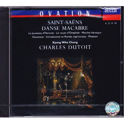原装进口 查尔斯·迪图瓦 卡米尔·圣桑：骷髅之舞 德版CD
