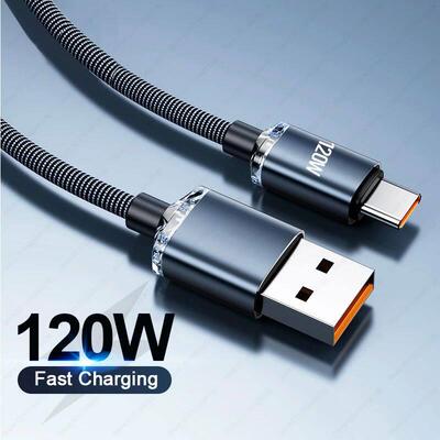 120W PD Type C Cable Super Fast Charger Cord Quick Charge US
