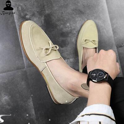 Men Summer Party Shoes Non-slip Loafers Moccasins 磨砂男皮鞋