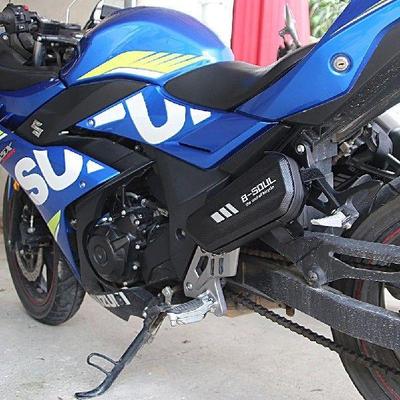 Motorcycle Frame Hard Shell Side Bag Waterproof Hanging Bag