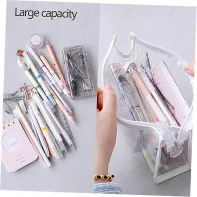 nts Stationery School Supplies Portable Pen Pencil Pouch Bag