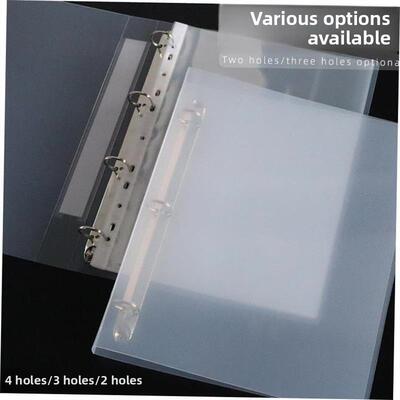 2 ring binder活页夹 a4 3 holes folder夹 looseleaf file文件夹