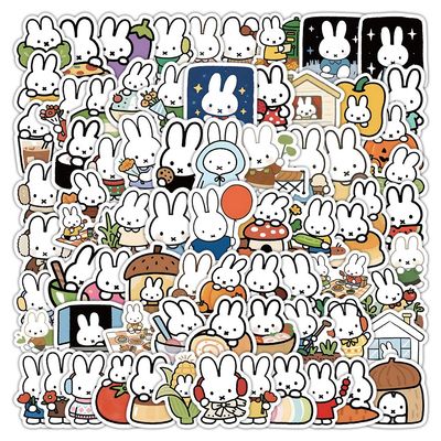 米菲兔贴纸Q版防水贴画