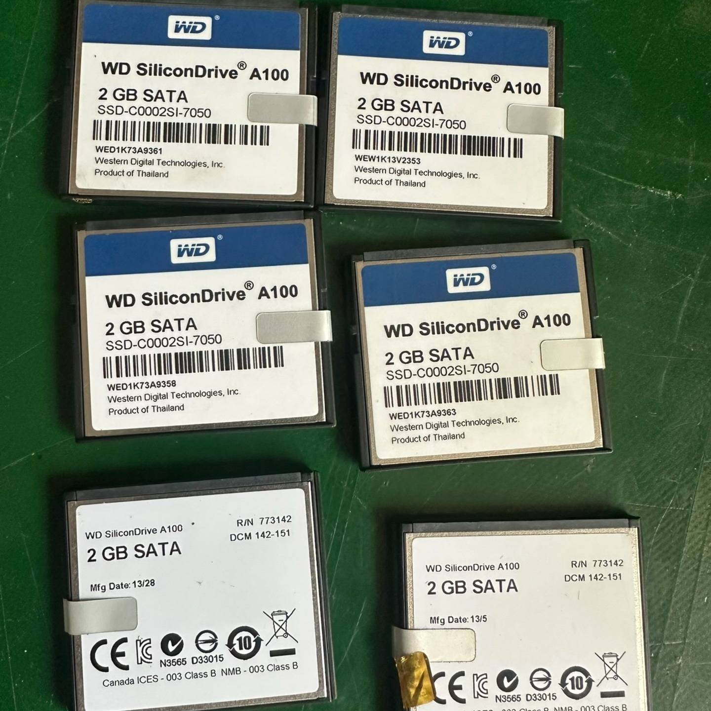 可维修WD 2GB SATA CFast口闪存卡议价