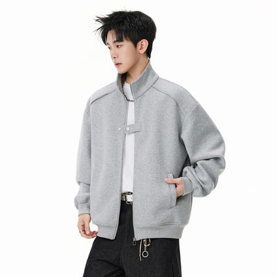 吾一白awhite美式休闲运动风外套