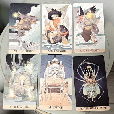【现货】Yokai tarot 百鬼夜行抄塔罗牌泛维特系复刻牌