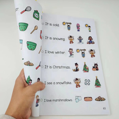 点读版英语一句话阅读理解Reading Fluency Comprehension Strip