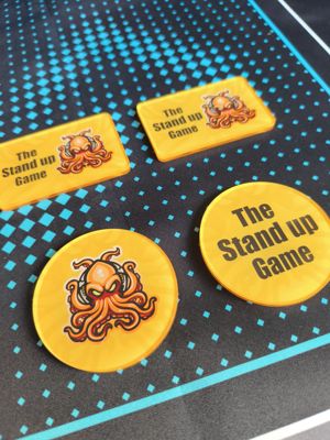 德州扑克鱿鱼币战立游戏压牌器鱿鱼道具卡鱿鱼卡鱿鱼压牌筹码