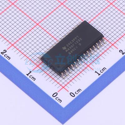 单片机(MCU/MPU/SOC) MSP430F1232IDWR SOIC-28-300mil 原装正品