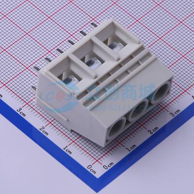 螺钉式接线端子 KFB-1016-10.16-3P 插件,P=10.16mm 1x3P 原装