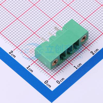插拔式接线端子 MX15EDGVM-3.81-03P-GN01-Cu-A  3.81mm 板端/插