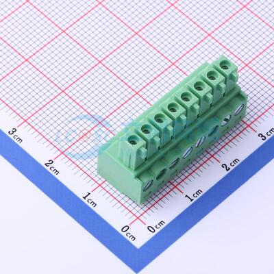 插拔式接线端子 MC-RA3.5H08C-0001 P=3.5mm 插头 1x8P 原装正品
