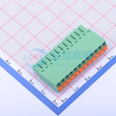 插拔式接线端子 DB2EKN-3.5-12P-GN P=3.5mm 插头 1x12P 原装正品