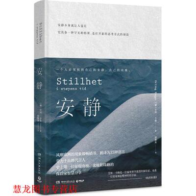 【正版书籍】 安静 (挪)艾林·卡格(Erling Kagge) 著,邹雯燕 译 湖南文艺出版社