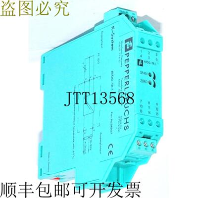 供应Pepperl Fuchs KFDO-TR-1 RTD 输入带 4-20MA 输出模块