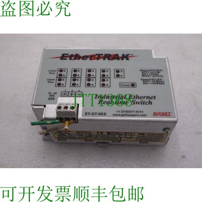原装供应Sixnet 型号:ET-GT-9ES 实时工业 EtherTRAK 开关 L-272-