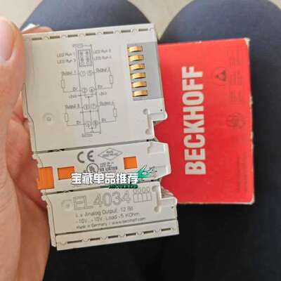 #电子器  倍福模块EL4034，，议价