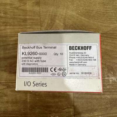 (议价）倍福KL9260 图，一盒十个装，全