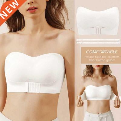 Strapless Bra for Woman Invisible Tube Tops Seamless Breatha