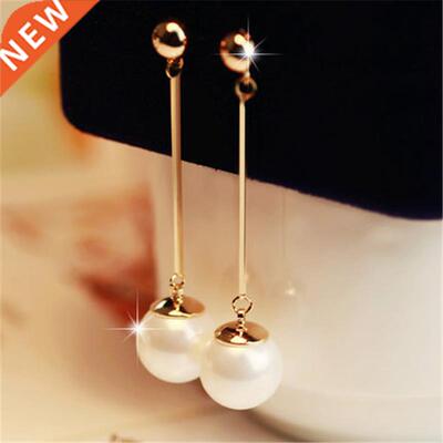 Long Tassel Simulated Pearl Drop Earrings for Women Gift Bij