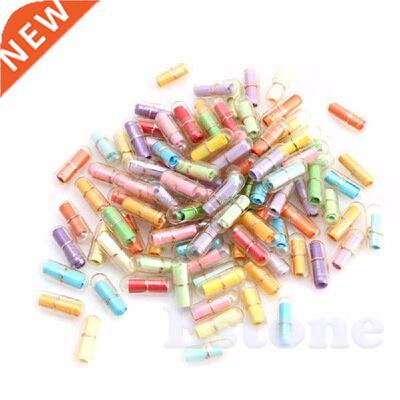 100Pcs Message in a Bottle Message Capsule Letter Cute Love