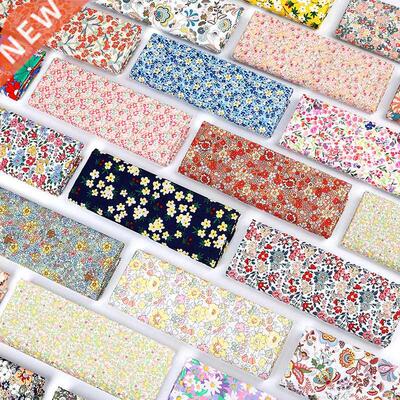 150x50cm pastoral flower summer poplin cotton fabric DIY chi