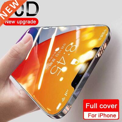 50D Full ver Tempered Glass For iphone 11 12 13 PRO XS MAX X