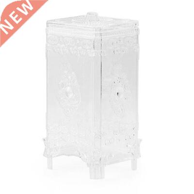 European Style Cotton Pads Holder Dispenser Vintage Makeup C