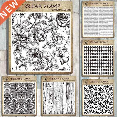 Panalisacraft Background Transparent Clear Silicone Stamps f