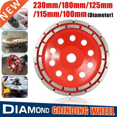 DOERSUP 100/115/125/180/230mm Double Row Damond Grndng Wh
