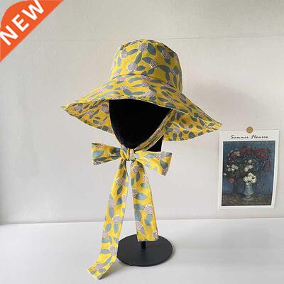 Women's Hat Bucket Hat Panamanian Women Four Seasons Fisherm