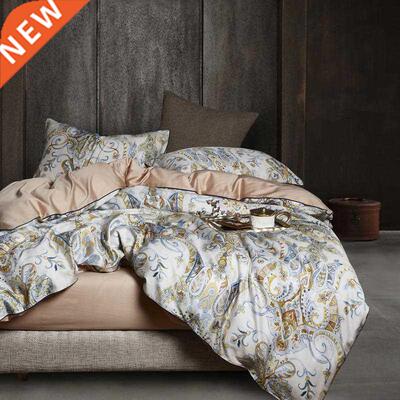 29Color 4/6Pcs Luxury Egyptian Cotton Bedding Set Queen King