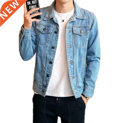 Hot 2022 Faion Mens Denim Jackets Slim Fit Mens Jeans Jack