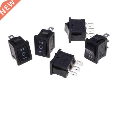 5PCS AC 6A/250V 10A/125V SPDT On/Off/On Mini 3 Pin Boat Roc
