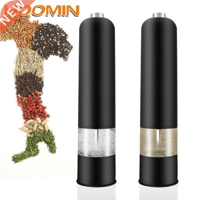 HOOMIN For Cooking Restaurants With LED Light Spice Grinder
