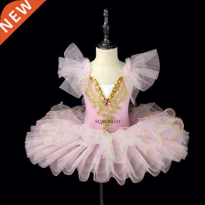 2022 Cute Gils Ballet Dess Fo Childen Gil Dance Clothin