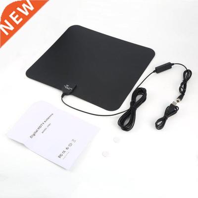 75Ohm Indoor Digital HDTV 25/35/50 Miles Range Amplified Ant