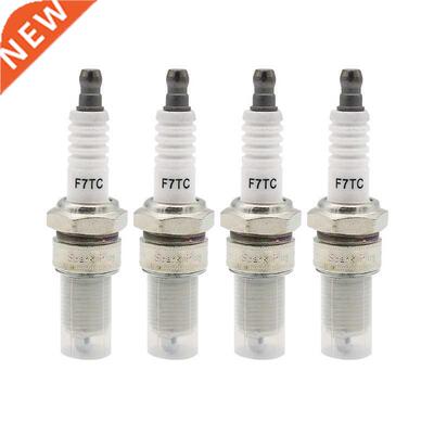 4 Pcs Spark Plug F7TC for Engine GX120 GX160 GX200 GX240 GX2