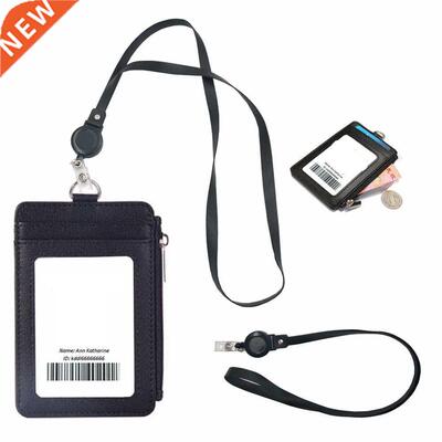 Retractable Badge Lanyard Work Name Business Card Cover Wome