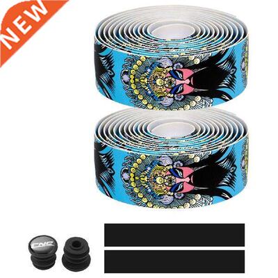 2 Rolls Bike Handlebar Tape Non-slip Handle Warps With End