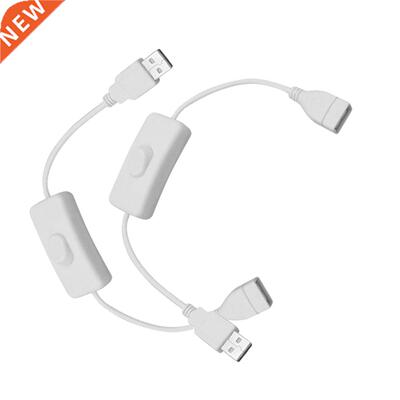 28cm USB Cable Male to Female With Switch ON/OFF Cable Exten